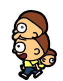 #1255 - "Super Morty Fan Morty" - PocketMortys.net